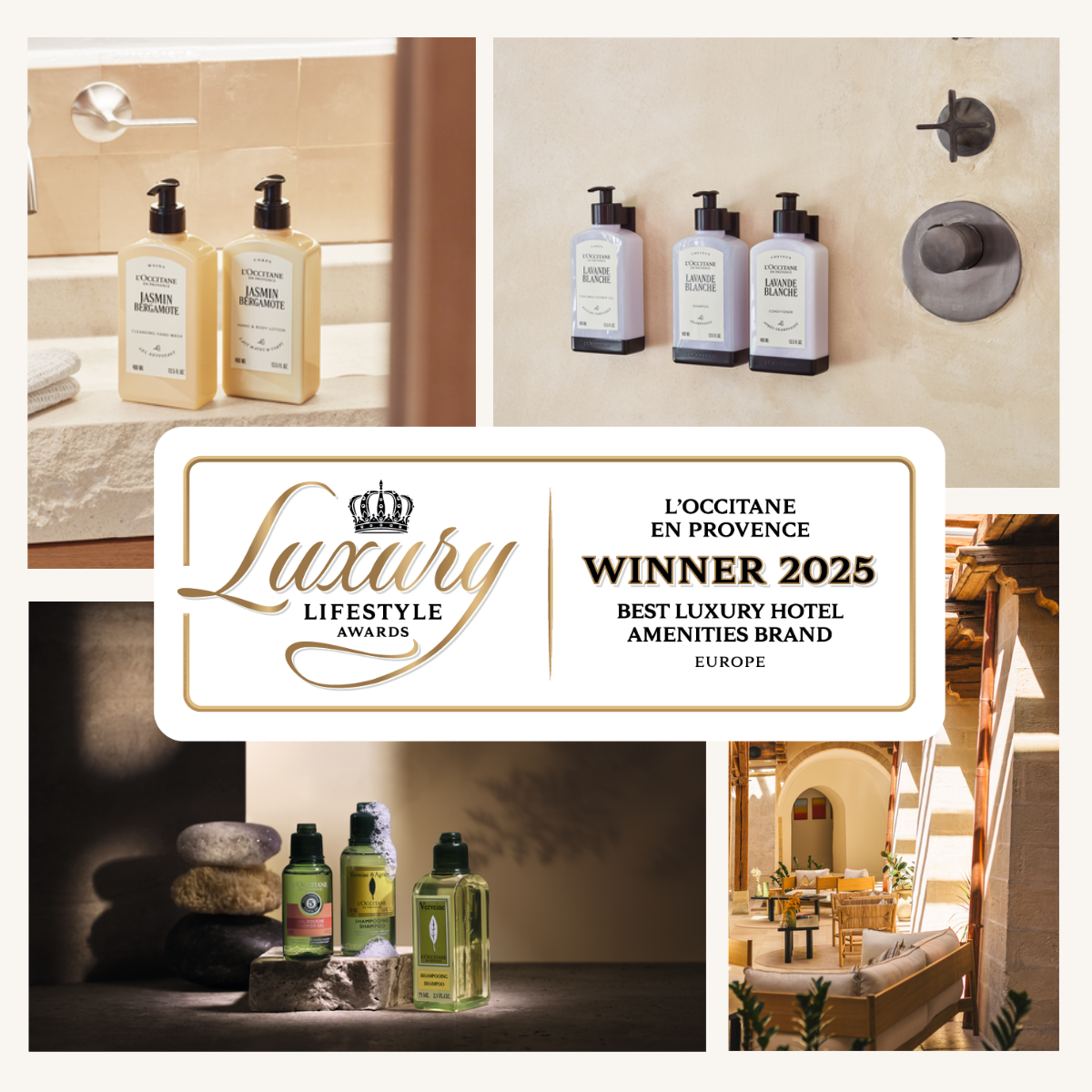 Maison L’Occitane en Provence named "Best Luxury Hotel Amenities Brand in Europe 2025" | Group L ...